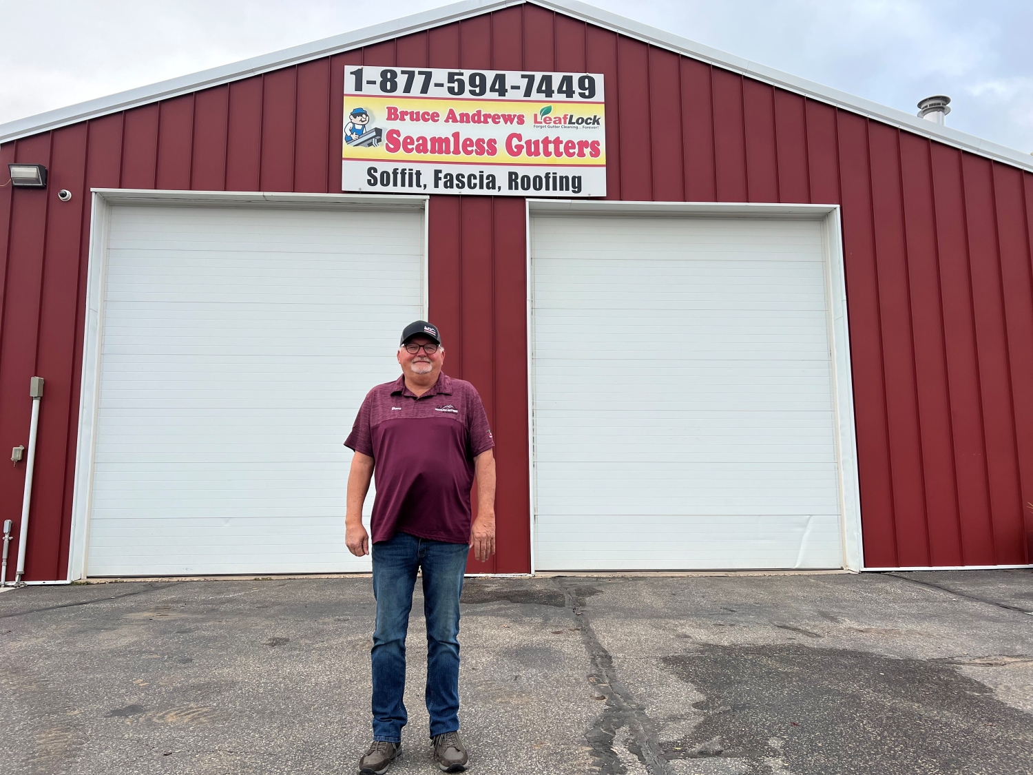 Business Spotlight: Bruce Andrews Seamless Gutters and Construction ...